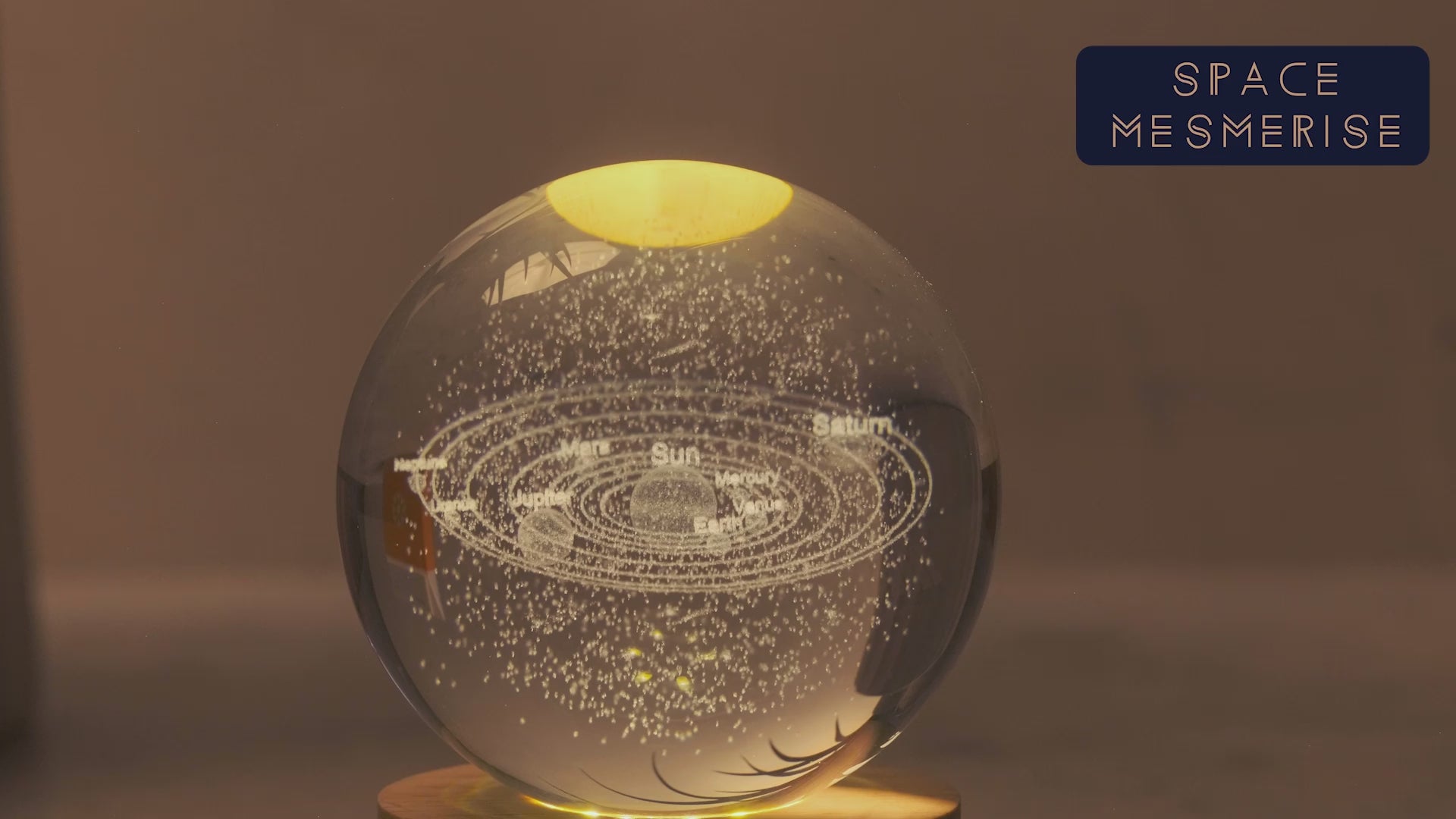 The Original Crystal Space Lamp (Warm Wireless) – Space Mesmerise